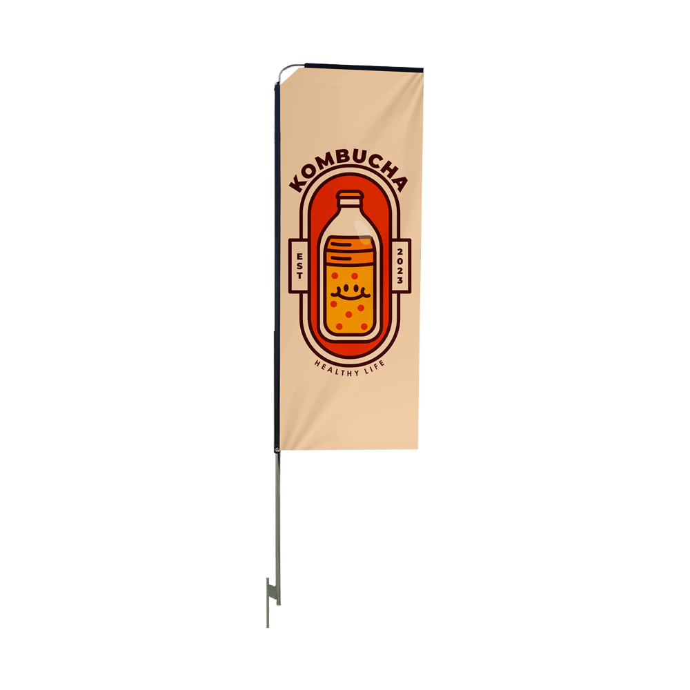 Promax Telescopic Banner 2m Double Sided Complete Bix Branding